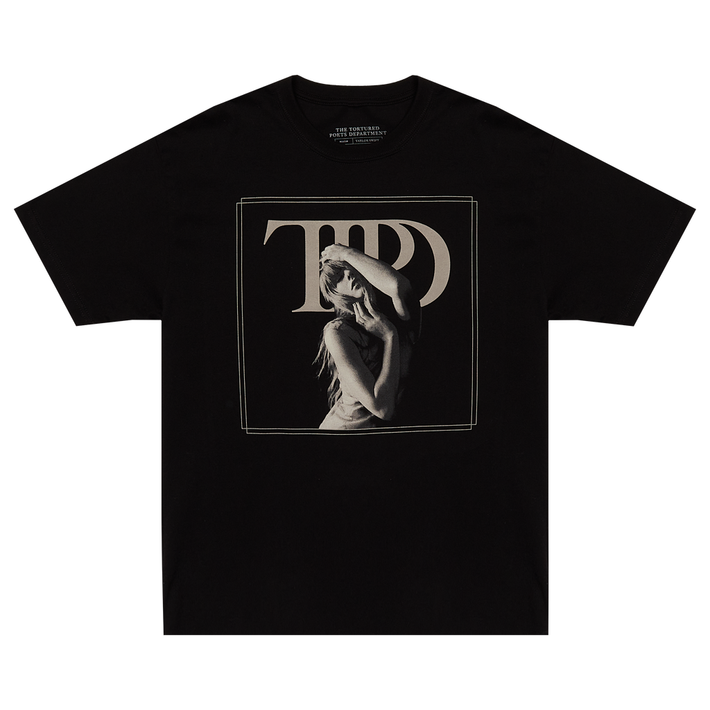 The Tortured Poets Department Black Photo T-Shirt – Taylor Swift CA