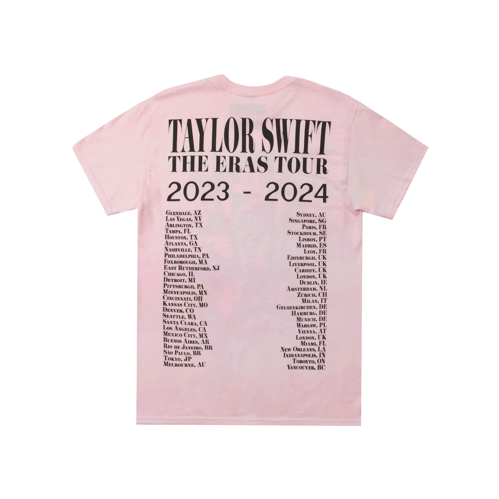 Taylor Swift | The Eras Tour T-shirts – Taylor Swift CA
